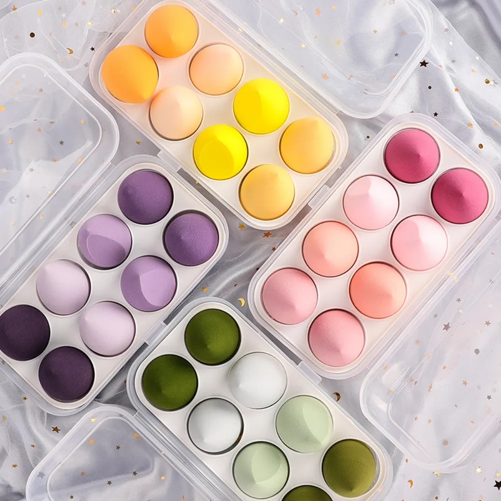 8pcs Box Makeup Sponge Mixed Shape Set Beauty Air Powder Cosmetic ...
