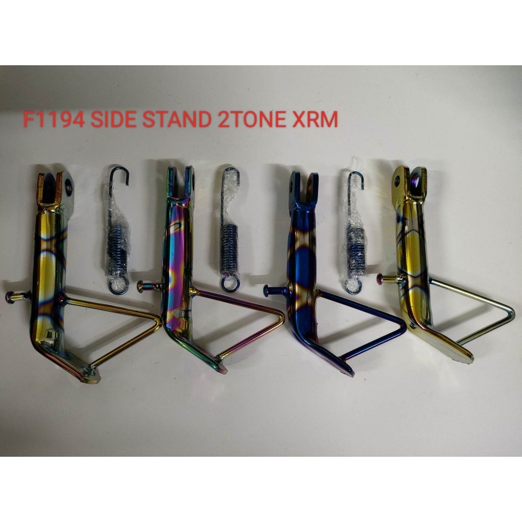 FJS1194 SIDE STAND 2 TONE XRM A B C D | Shopee Philippines