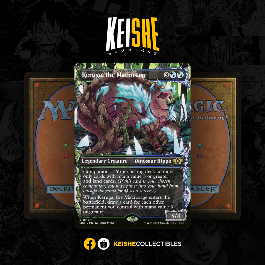Magic: The Gathering (MTG) | Keruga, the Macrosage (Borderless) (Rare ...