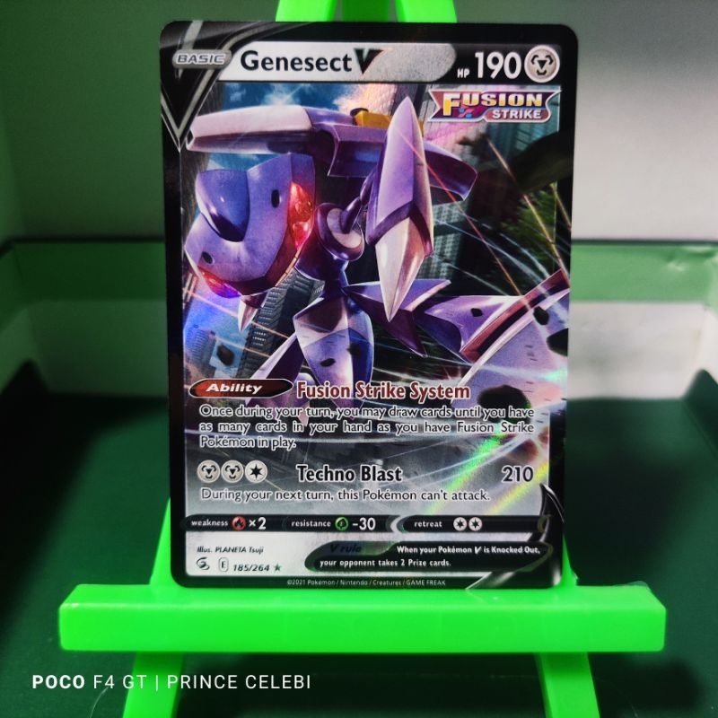 Pokemon TCG - Genesect V | Shopee Philippines