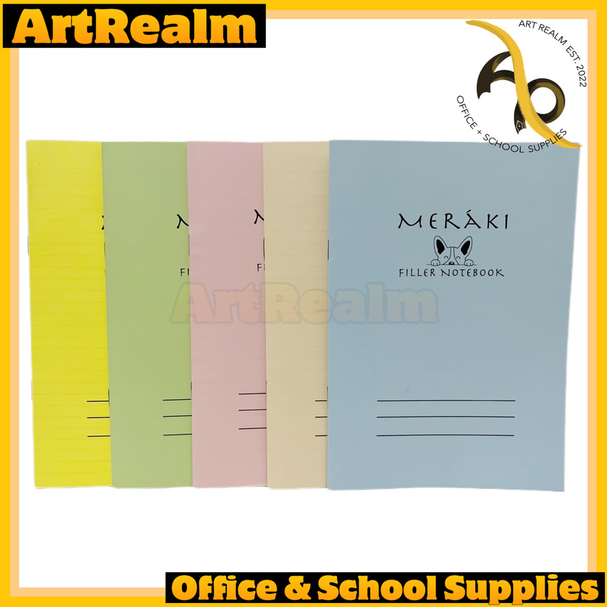 Meraki Filler Notebook [A5] [25pc] | Shopee Philippines