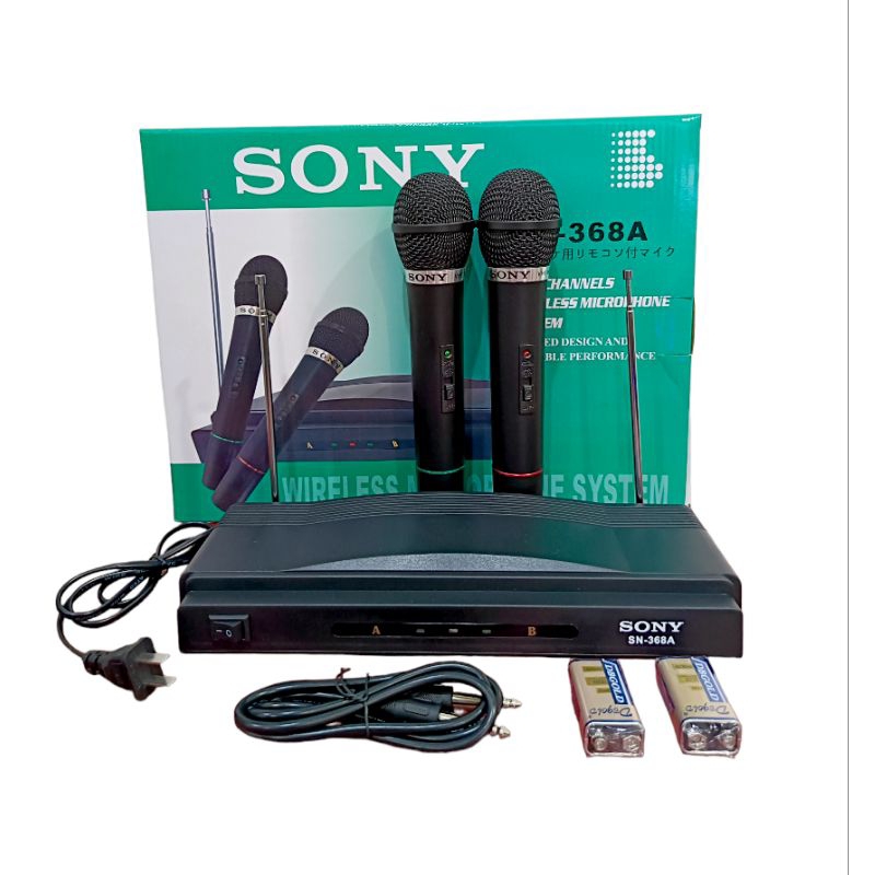 Sony Wireless Microphone SN-368A | Shopee Philippines