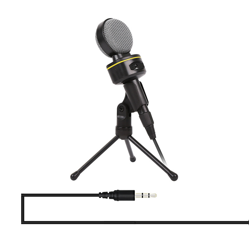 【COD】Condenser Microphone SF-666 Wired Computer Microphone with Tripod ...