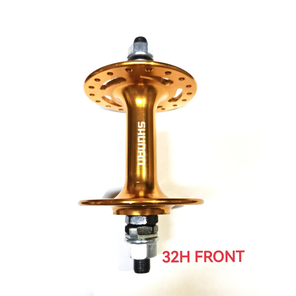 TAIWAN SHUNAN Alloy Hub Front & Rear 32 36 Holes 18T Sealed Bearing Hub ...