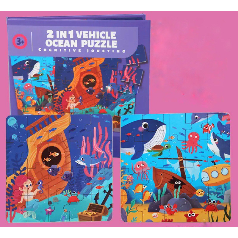 Magnetic Puzzle set 2in1 | Shopee Philippines