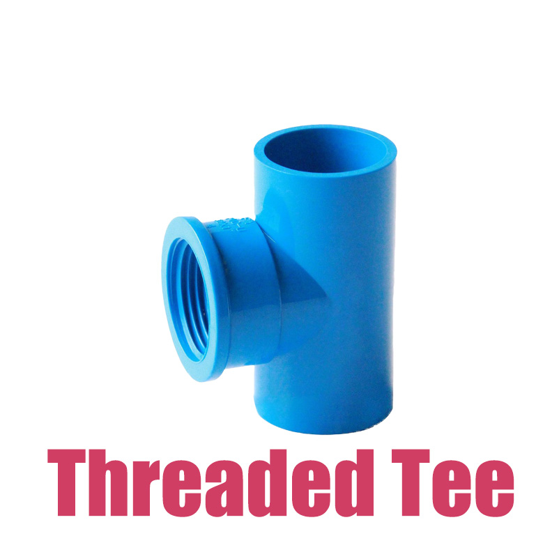 PVC Blue,white, Fittings 1/2" 3/4" 1" Excellent Quality For Water Pipe (Elbow, Tee, Coupling ...