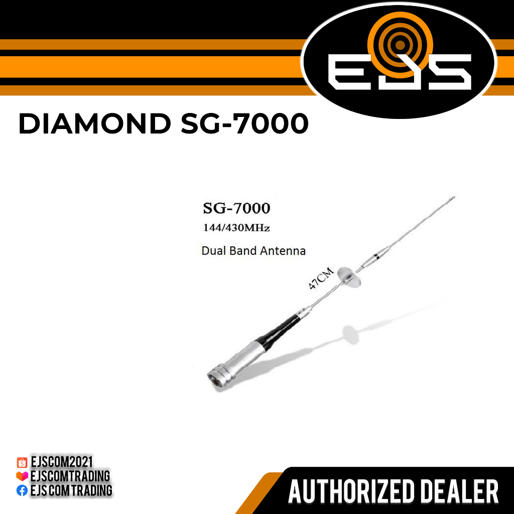 DIAMOND ANTENNA SG7000 MOBILE ANTENNA (made in china) | Shopee Philippines