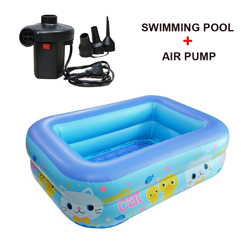 Family Swim Pool Inflatable Swimming Pool Thickened Family Lounge For ...