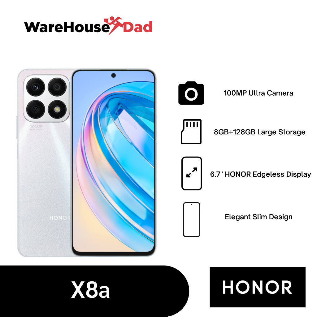 HONOR X8a Smartphone 8GB RAM + 128GB ROM | Shopee Philippines