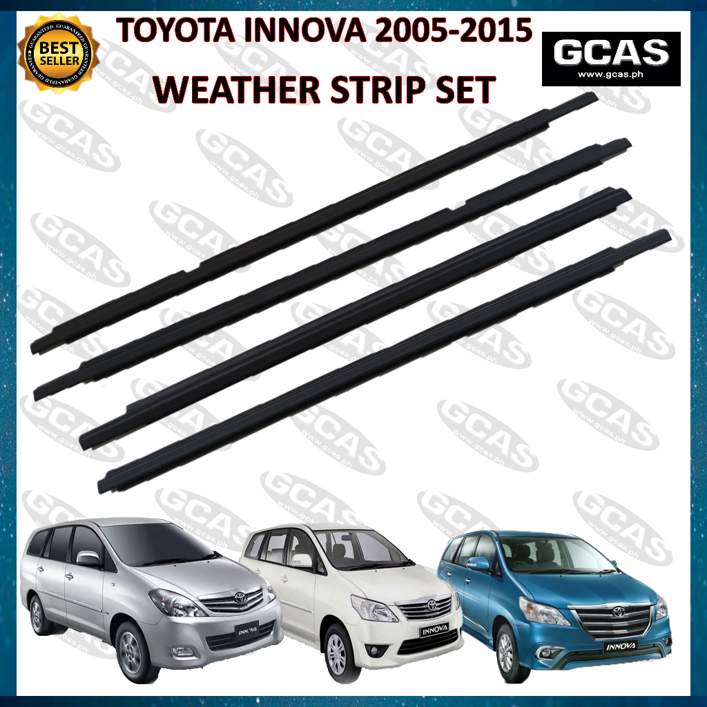 Window Molding Weather Strip for Innova 2005-2015 ( Set and Per Piece ...