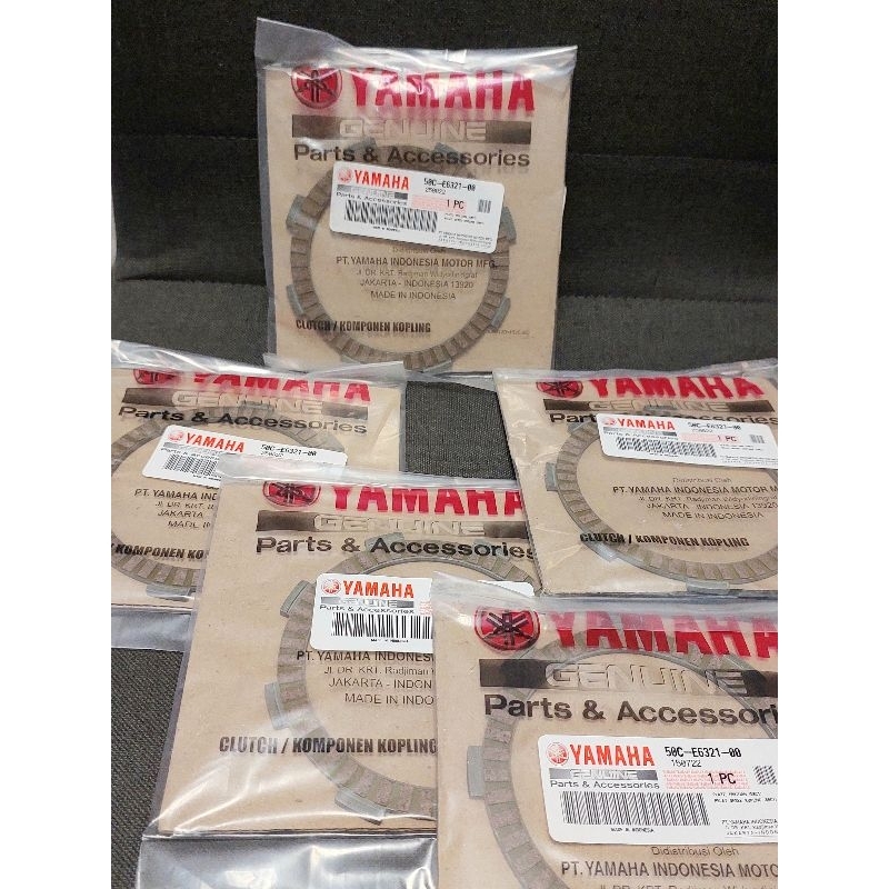 Clutch Lining "Sniper 135 MX" 50c/1Set/5pcs (Yamaha Genuine Parts ...