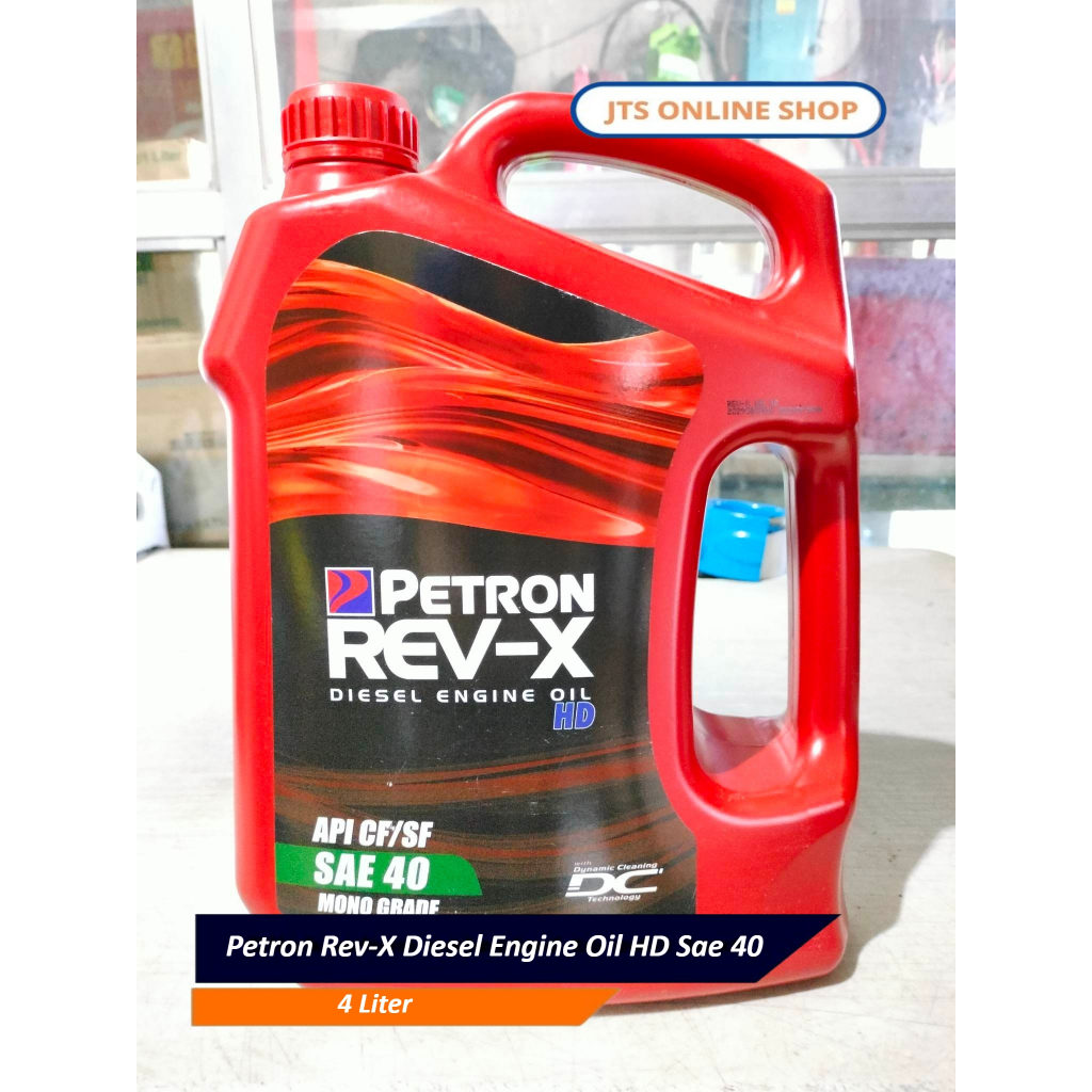Petron Rev-X Diesel Engine Oil HD Sae 40 | Shopee Philippines