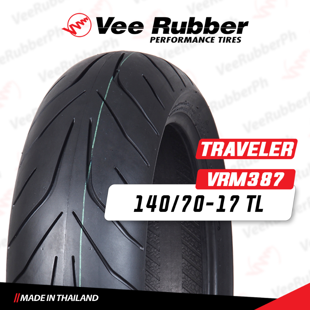 140/70-17 VRM387 (TL) Vee Rubber SPORT TOURING 140/70 - 17 Tubeless Motorcycle Tires | Shopee ...