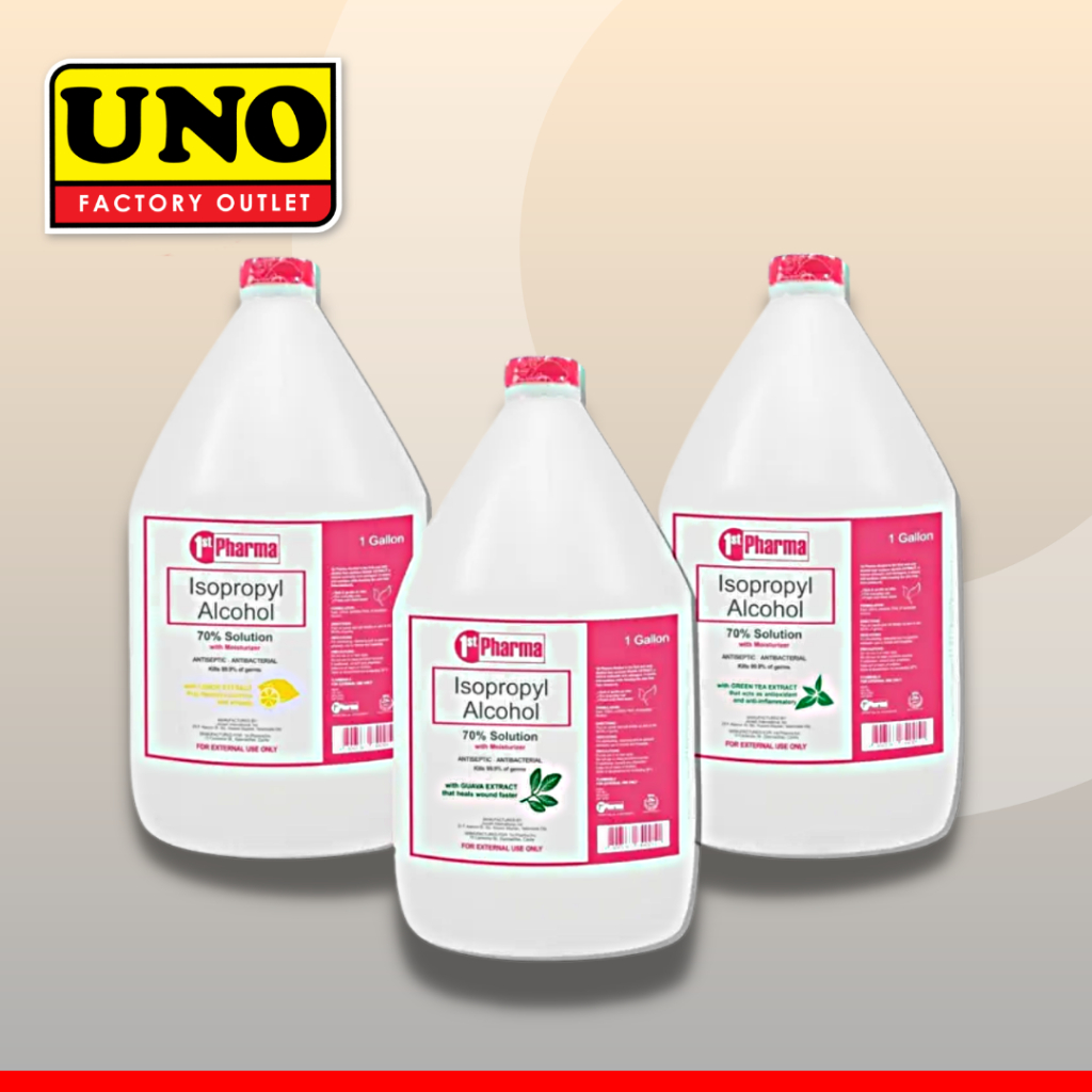 1st Pharma Isopropyl Alcohol with Moisturizer 1 Gallon (UEM) | Shopee ...