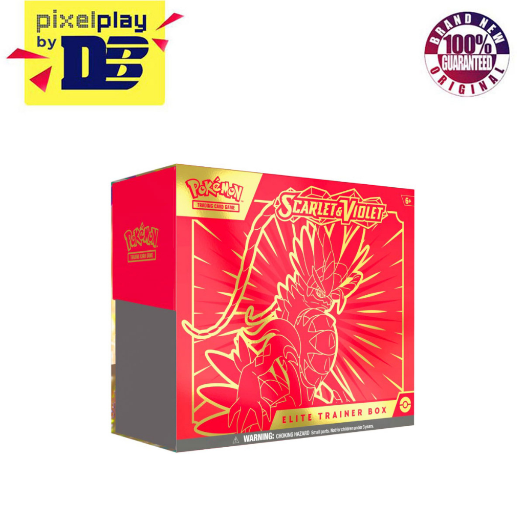 Pokemon Trading Card Game SV01 Scarlet & Violet Elite Trainer Box ...