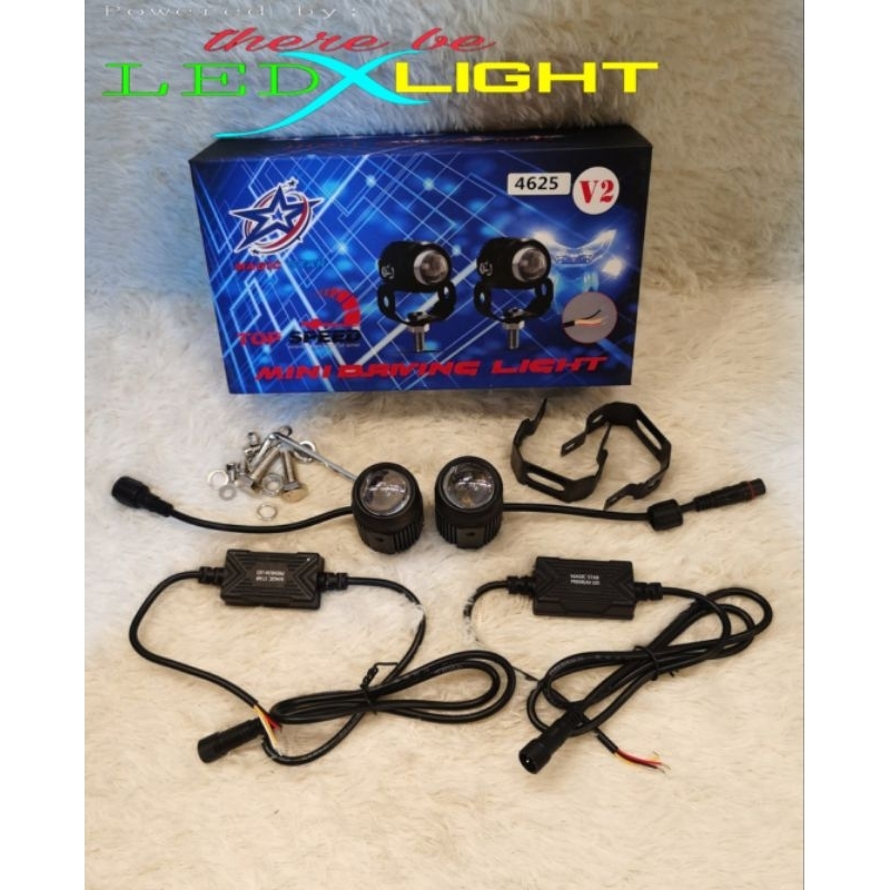 magic star mini driving light v2 and v6 pair | Shopee Philippines