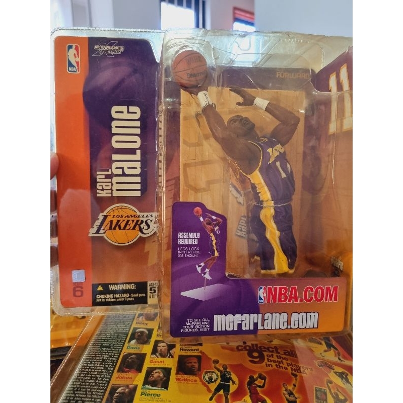 NBA MCFARLANE KARL MALONE LA LAKERS | Shopee Philippines