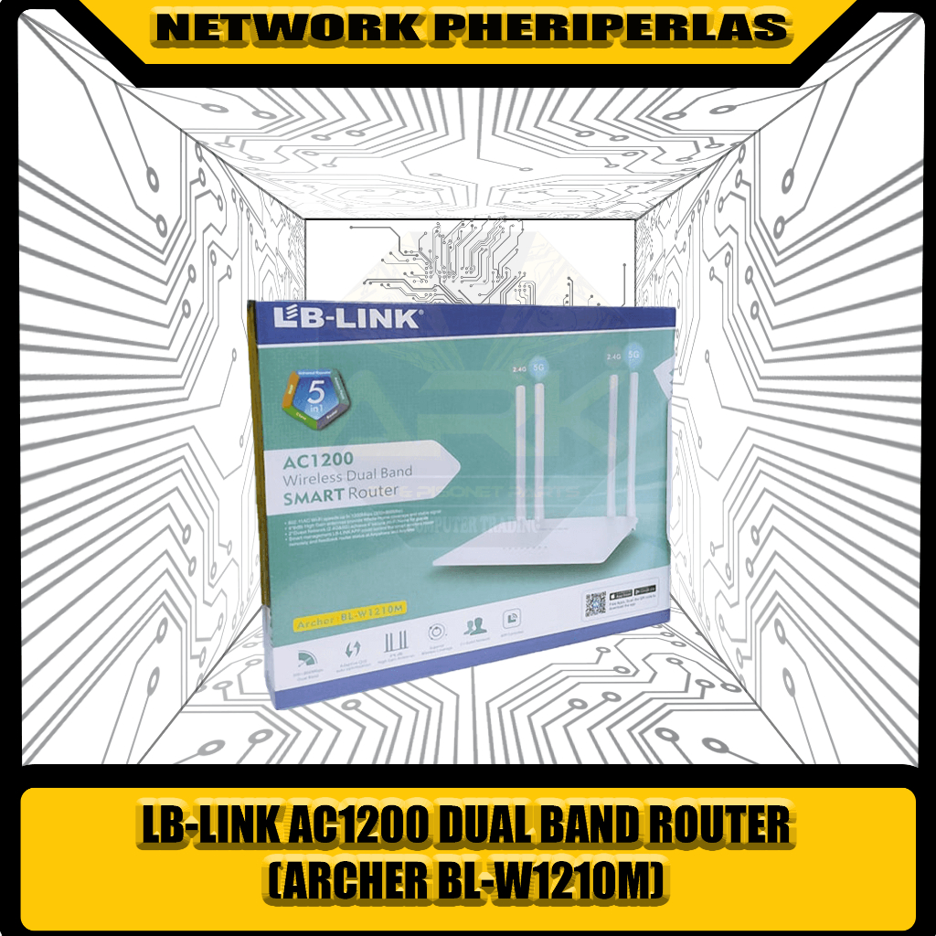 LB LINK AC1200 WIRELESS DUAL BAND SMART ROUTER | Shopee Philippines