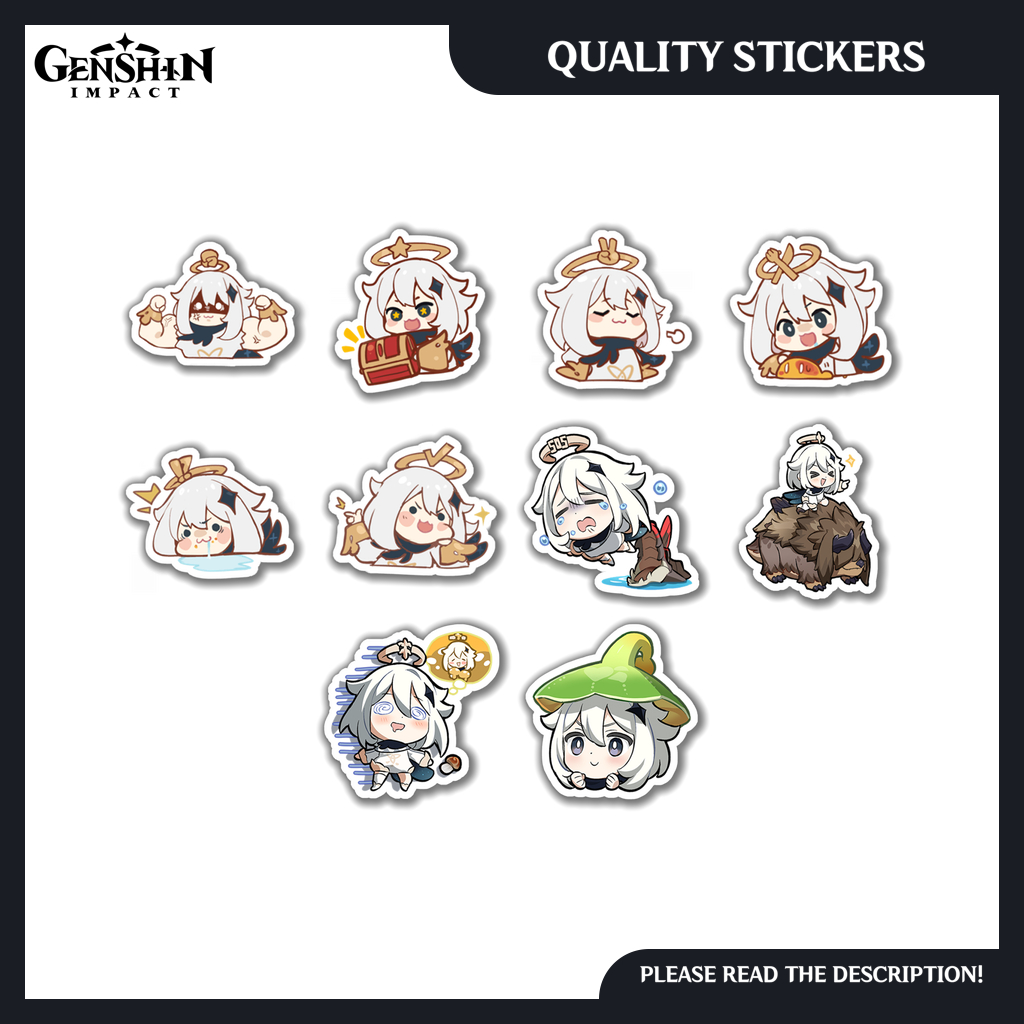 Paimon - Genshin Impact Emoji Stickers | Shopee Philippines