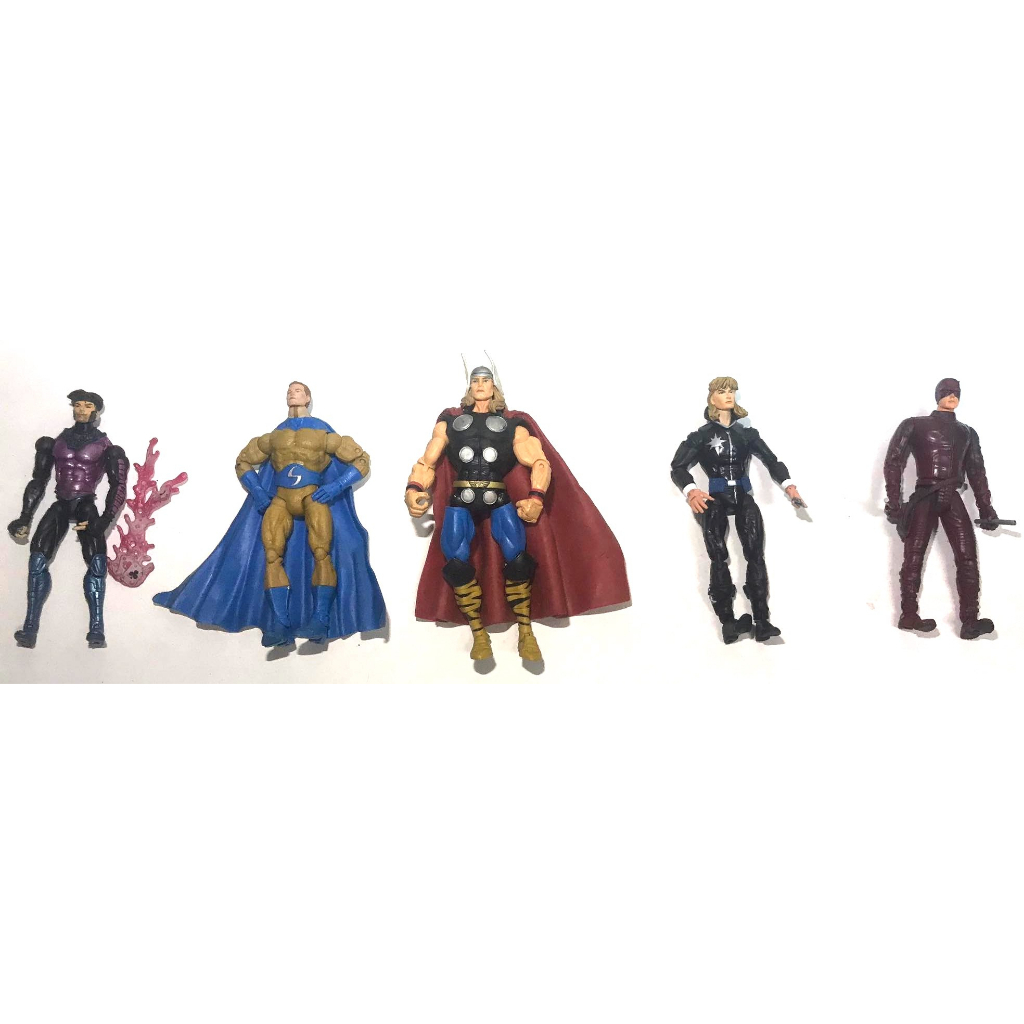 {GOT} TOYBIZ Marvel Legends GAMBIT (INCOMPLETE) SENTRY THOR LONG SHOT ...