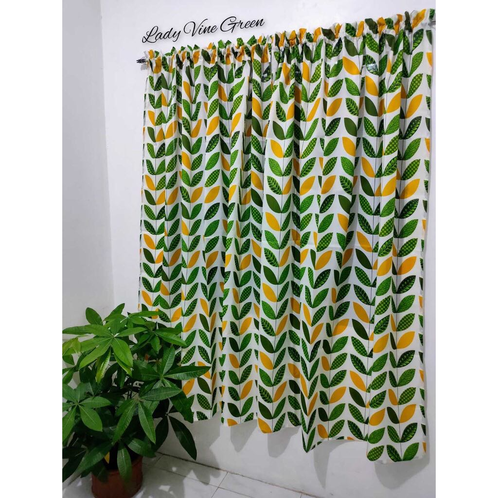 Geena "LADYVINE" SHEERING CURTAIN Sold Per Piece | Shopee Philippines