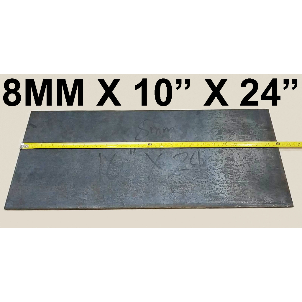 MS BASE PLATE 8MM X 10" X 24" MILD STEEL ...