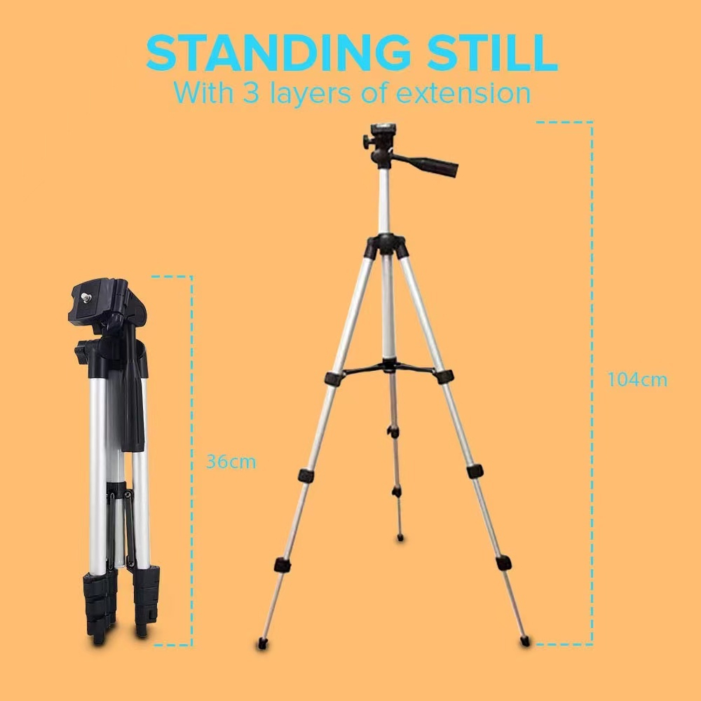IN YOU Aluminum Tripod Digital Camera Tripod Stand Tripod Mobile Phone ...