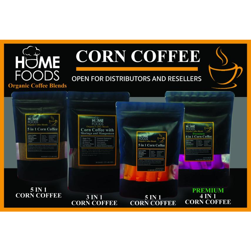 Homefoods Corn Coffee 5n1 (Pack-125grams) | Shopee Philippines
