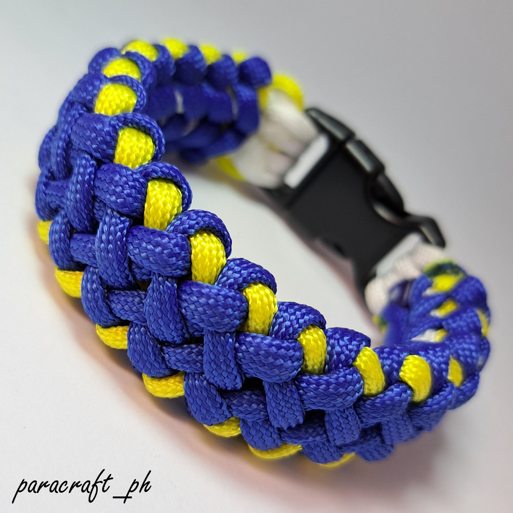 Modified Victory Ladder Paracord Bracelet (GSW Version) with Plastic ...