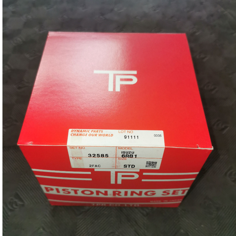 TP Piston Ring For ISUZU 6RA1 / 6RB1 (32585) | Shopee Philippines