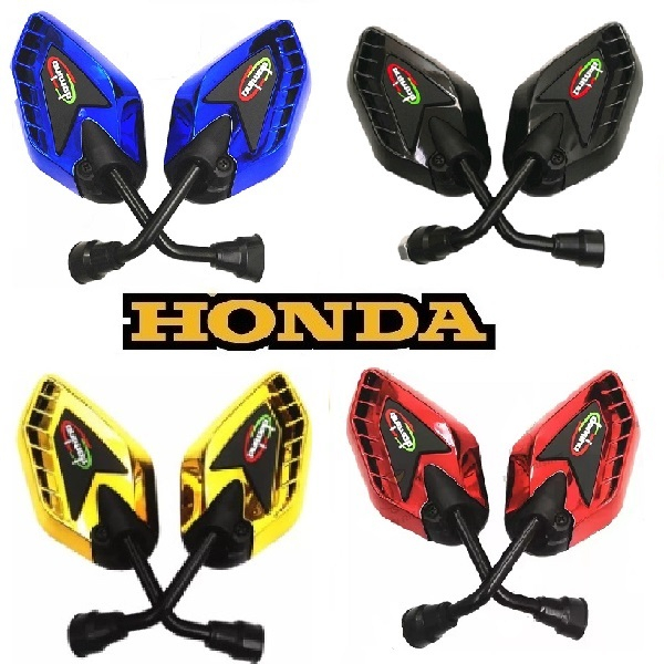 HONDA XRM 110-125 | DOMINO SIDE MIRROR Short Steam Motorcycle Dahon ...