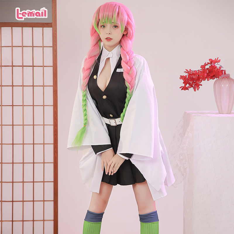 Demon Slayer Mitsuri Costume Anime Demon Slayer Cosplay Tanjirou ...