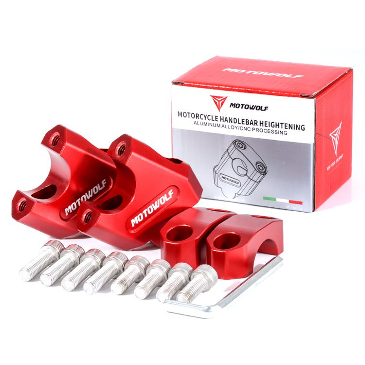 ORIGINAL MOTOWOLF MOTORCYCLE HANDLE BAR RISER FOR ADV,X-ADV,PCX,XRM ...