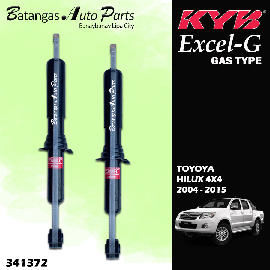KYB FRONT SHOCK ABSORBER TOYOTA HILUX 4X4 2008-2015 1SET 2PCS | Shopee ...