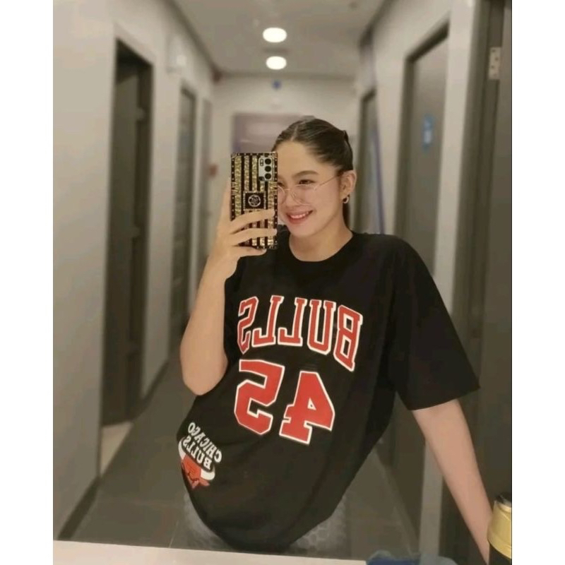 BULLS 45 T SHIRT UNISEX | Shopee Philippines