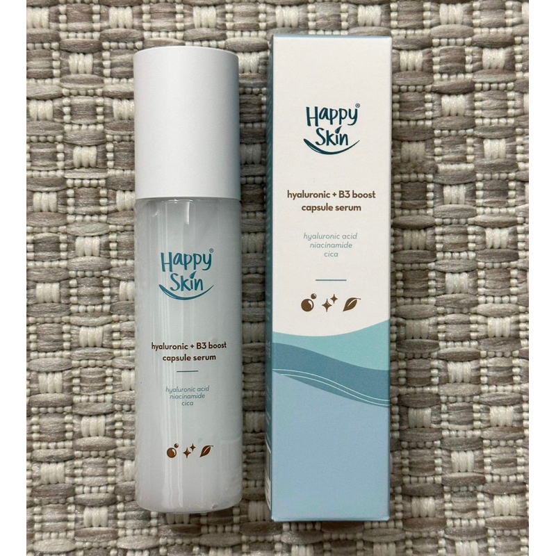 Brand New Auth Happy SKIN Hyaluronic + B3 Boost Capsule Serum 100ml ...