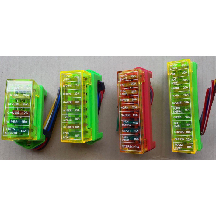 Fuse Box Plug-in Type/Glass Type Circuit/Maruzen Brand | Shopee Philippines