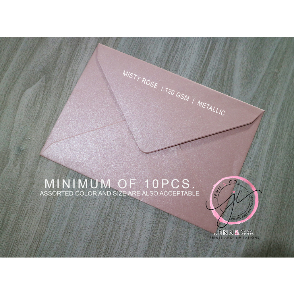 Assorted Colors Envelope for wedding invitations and birthdays 5R 5x7 ...