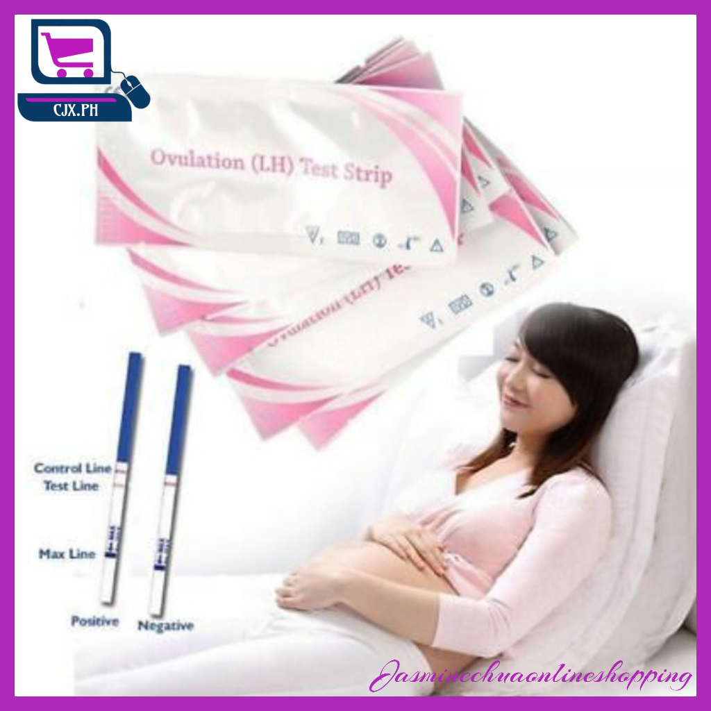 cjx.ph Ovulation LH Test Strip Pregnancy Home Urine Detection Sticks ...