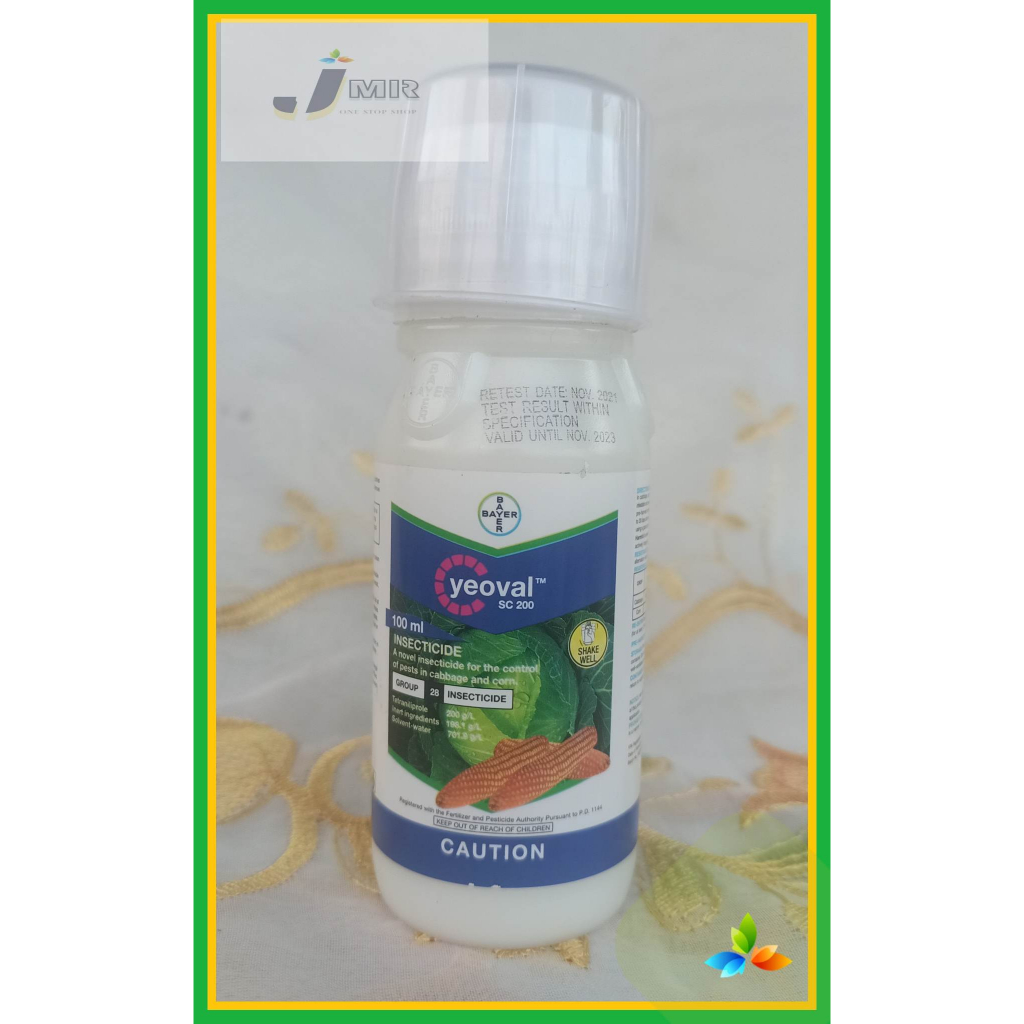 Yeoval SC 200 Insecticide / Pests Control 100Ml - Bayer | Shopee ...