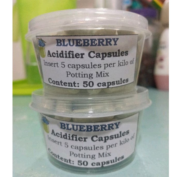 BLUEBERRY ACIDIFIER Capsules | Shopee Philippines