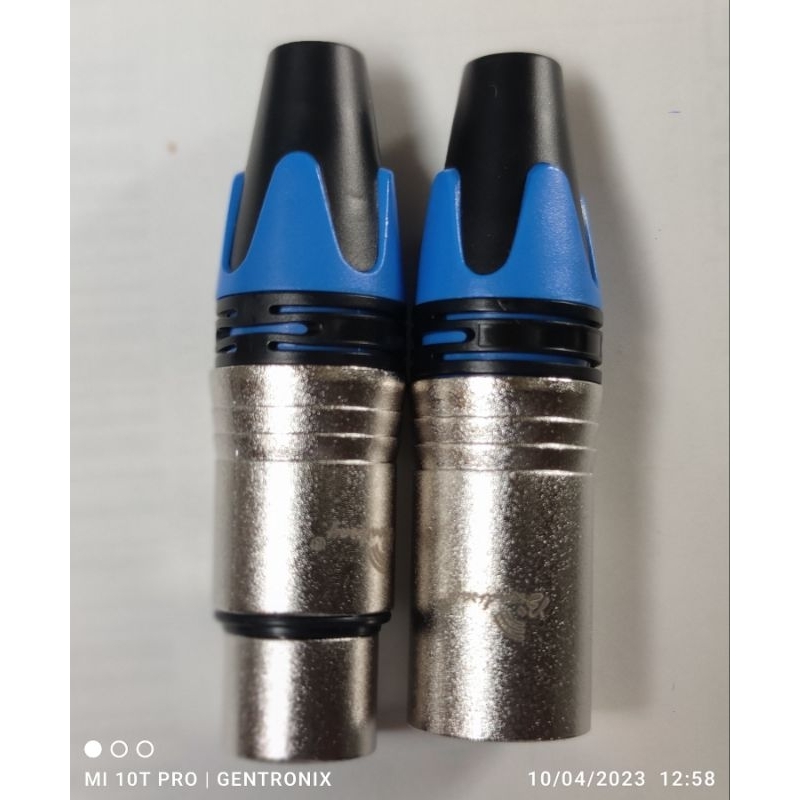 broadway XLR (pair male /female) canon jack/plug heavy duty | Shopee ...