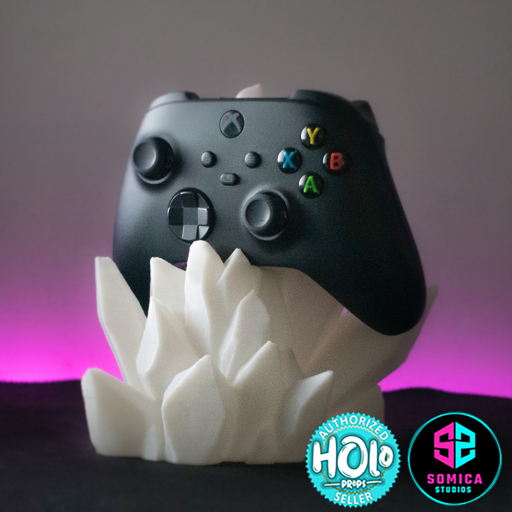 Crystal Controller Stand for PlayStation, Xbox, & Nintendo Switch Pro ...