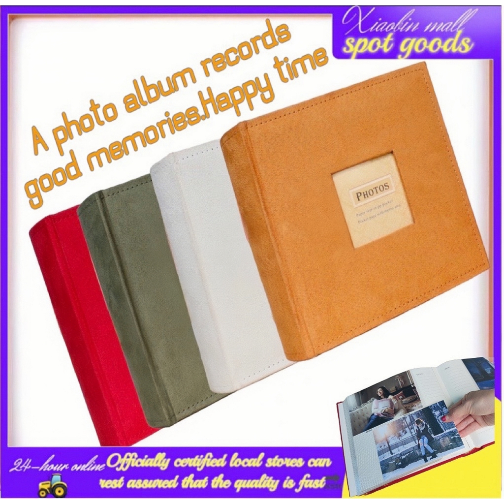 [In stock] 4R 6 inch 200/300 photo album DIY 4R insert photo album ...