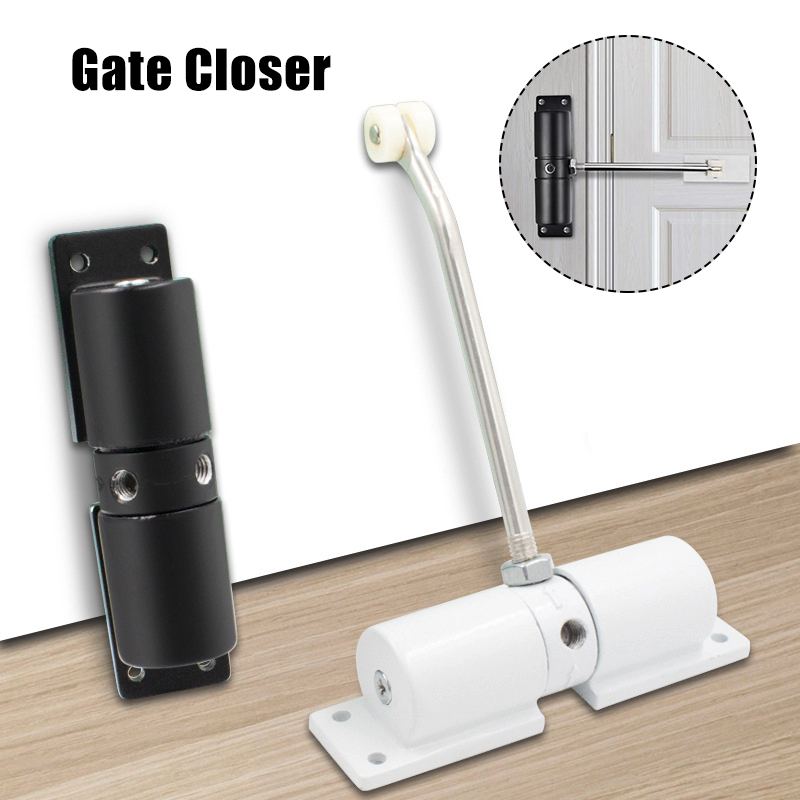 Automatic Door Closer, Aluminum Alloy Safety Spring Door Closer ...
