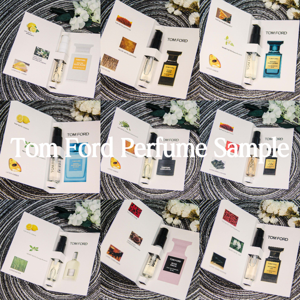 Sample Perfume 2ML - Tom Ford Perfume 18 Collection Fragrances for ...