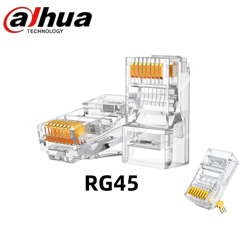 CAT6 RG45 connector 8P8C modular Ethernet cable header plug Pure copper ...