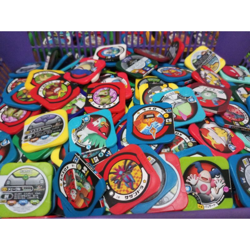 ORIGINAL POKEMON TRETTA CHIPS LEVEL 1-2 STAR ASSORTED PER PACK | Shopee ...