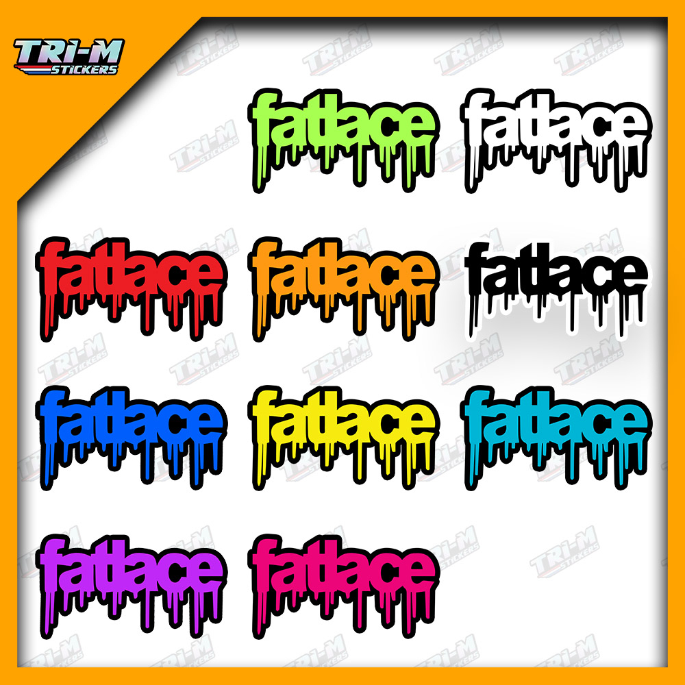 FatLace Sticker Motorcycle Design Sticker Tumbler Sticker Car Sticker ...