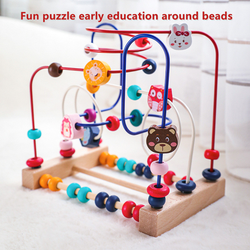 Baby Montessori Early Education Educational Toys Math Toys Wooden ...